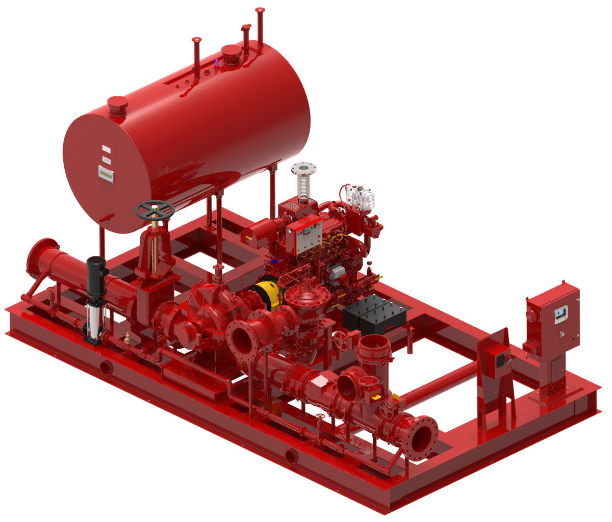 Horizontal Split Case Fire Pumps – Patterson Pumps